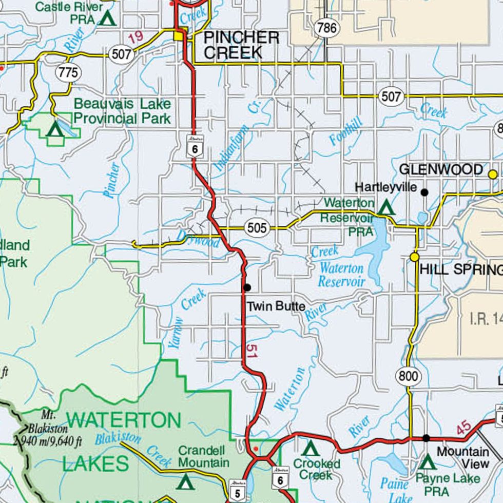 Gem Trek Maps | Canadian Rockies