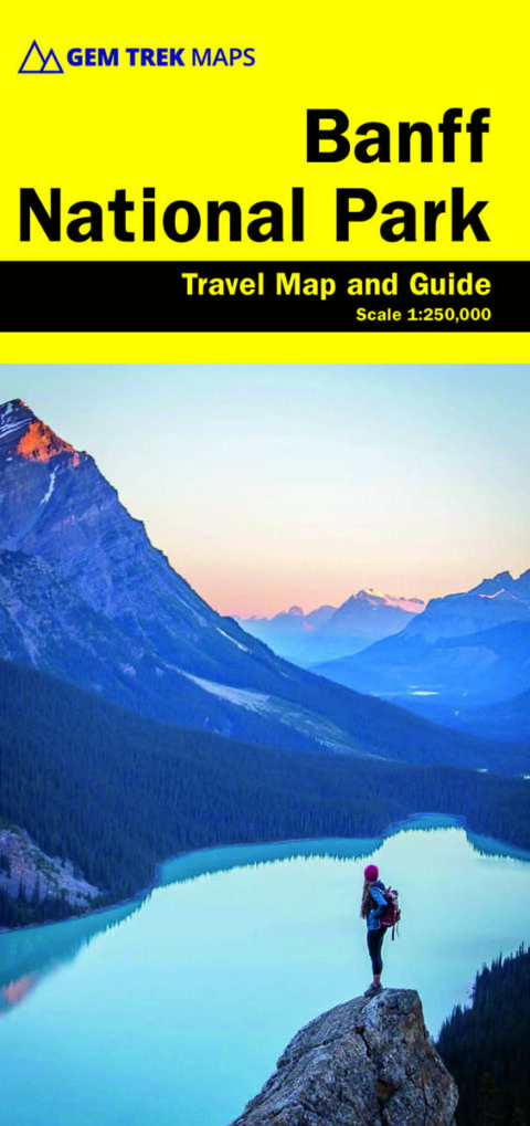 Banff National Park Map | Gem Trek Maps